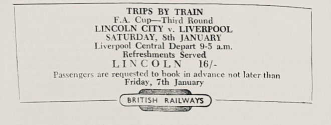 Matchdetails from Lincoln City - Liverpool played on Saturday 8 January ...