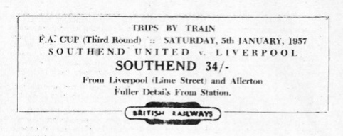Matchdetails from Southend United - Liverpool played on Saturday 5 ...