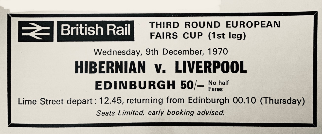Matchdetails from Hibernian - Liverpool played on Wednesday 9 December ...