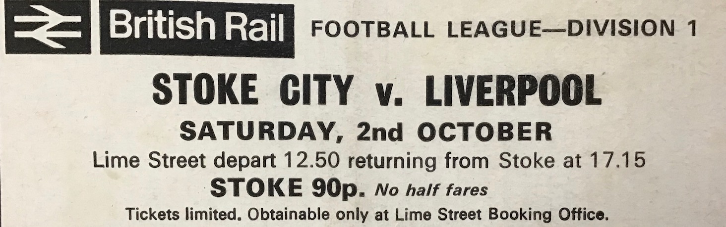 Matchdetails from Stoke City - Liverpool played on Saturday 2 October ...