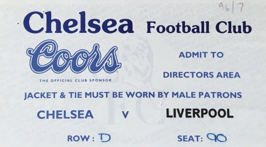 Chelsea 01 Jan 1997 - LFChistory.net