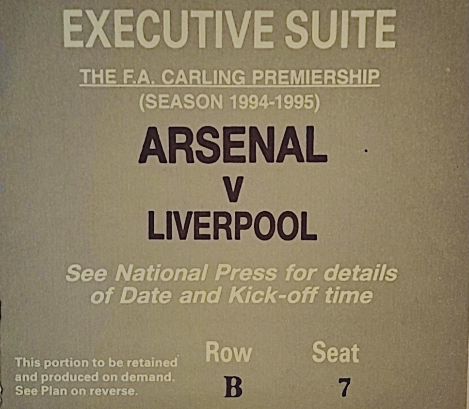 Arsenal 12 Apr 1995 - LFChistory.net