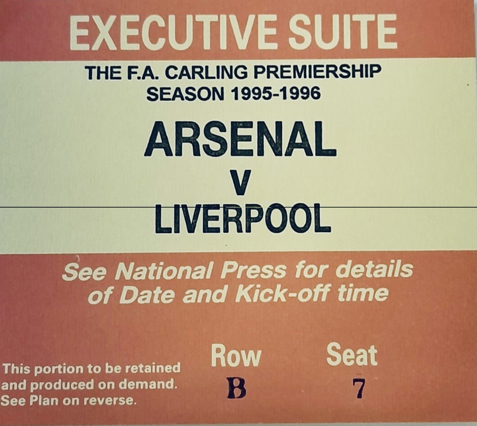 Arsenal 01 May 1996 - LFChistory.net