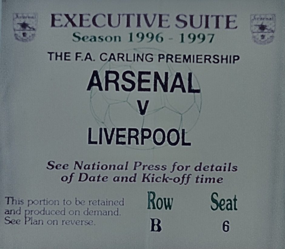 Arsenal 24 Mar 1997 - LFChistory.net