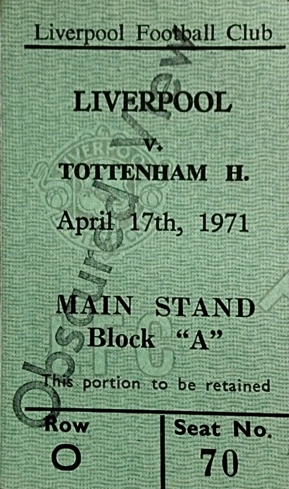 Tottenham Hotspur 17 Apr 1971 - LFChistory.net