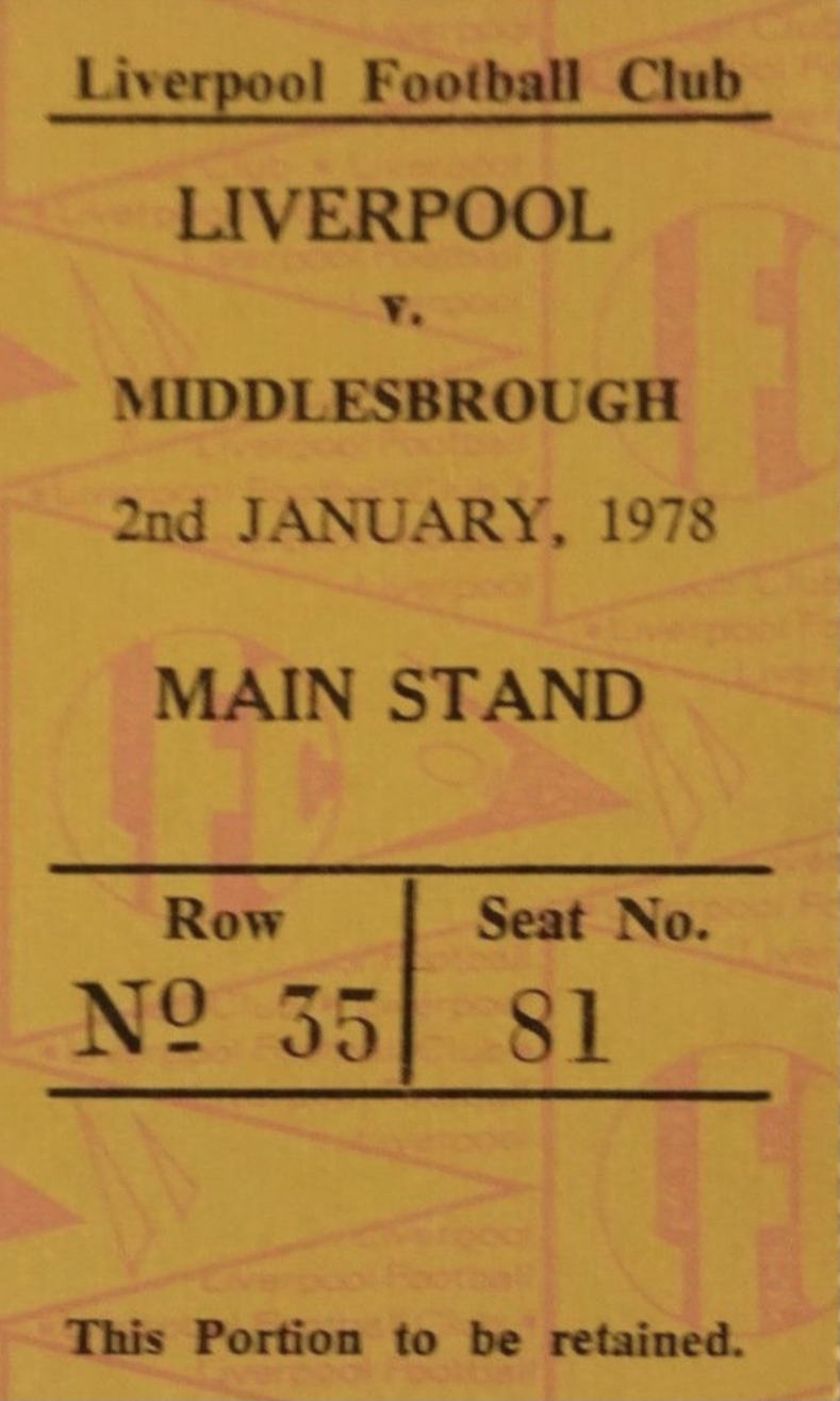 Middlesbrough 02 Jan 1978 - LFChistory.net