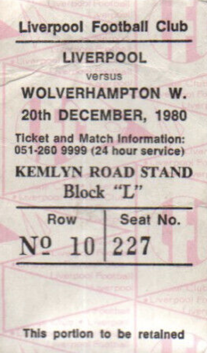 Wolves 20 Dec 1980 - LFChistory.net