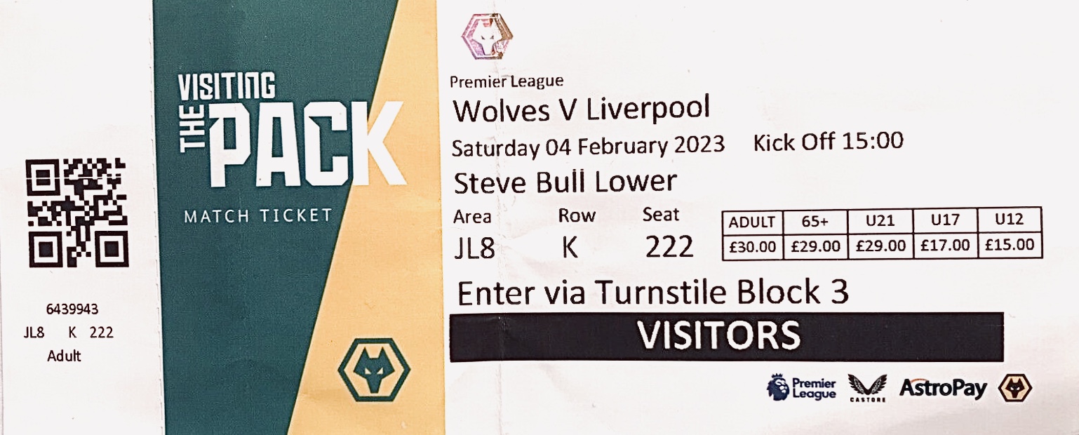 Wolves 04 Feb 2023 - LFChistory.net