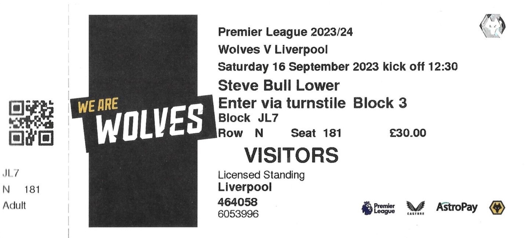 Wolves 16 Sep 2023 - LFChistory.net