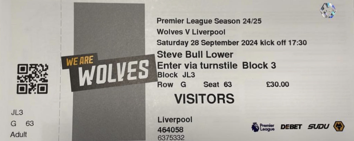 Wolves 28 Sep 2024 - LFChistory.net