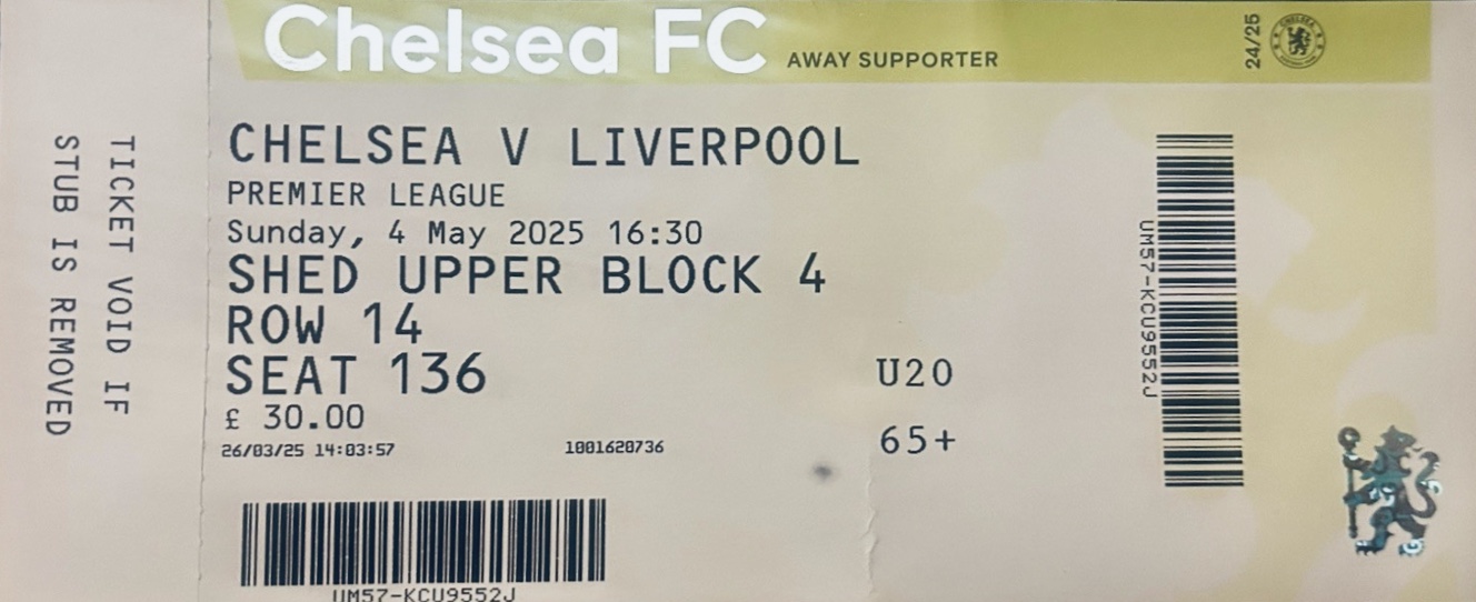 Chelsea 04 May 2025 - LFChistory.net