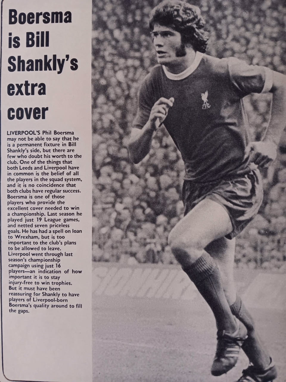 Liverpool career stats for Phil Boersma - LFChistory - Stats galore for ...