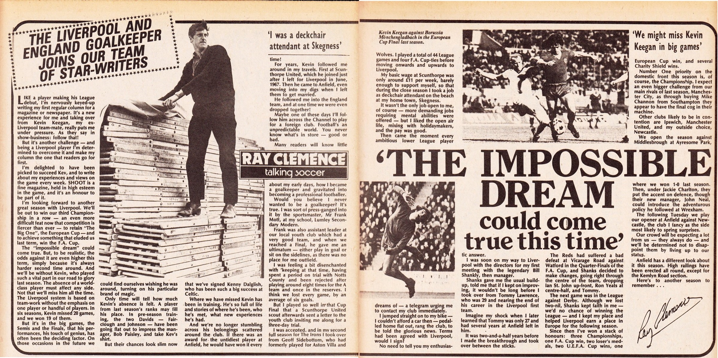 Liverpool career stats for Ray Clemence - LFChistory - Stats galore for ...