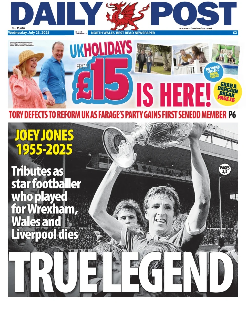 Liverpool career stats for Joey Jones - LFChistory - Stats galore for ...