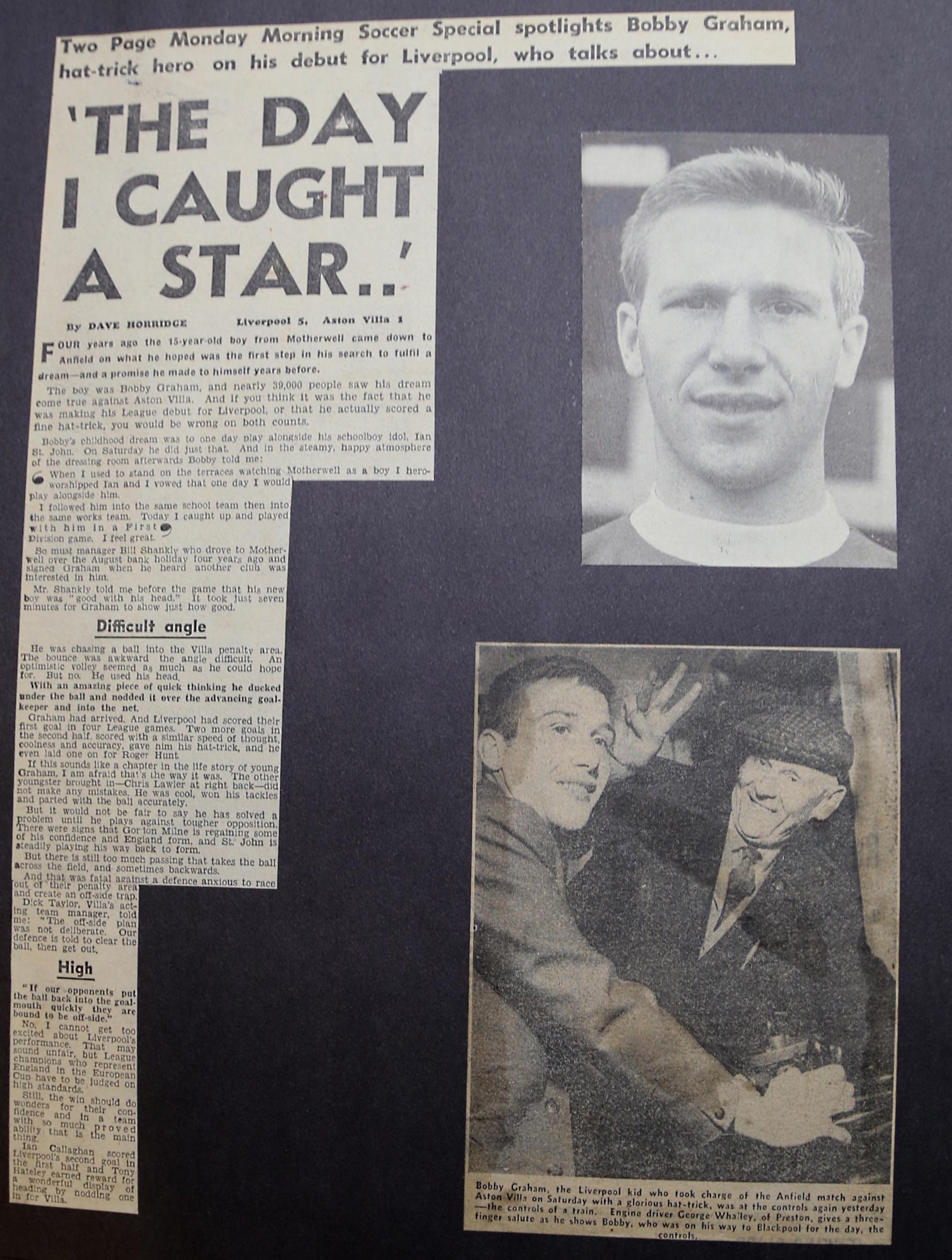 Liverpool career stats for Bobby Graham - LFChistory - Stats galore for ...