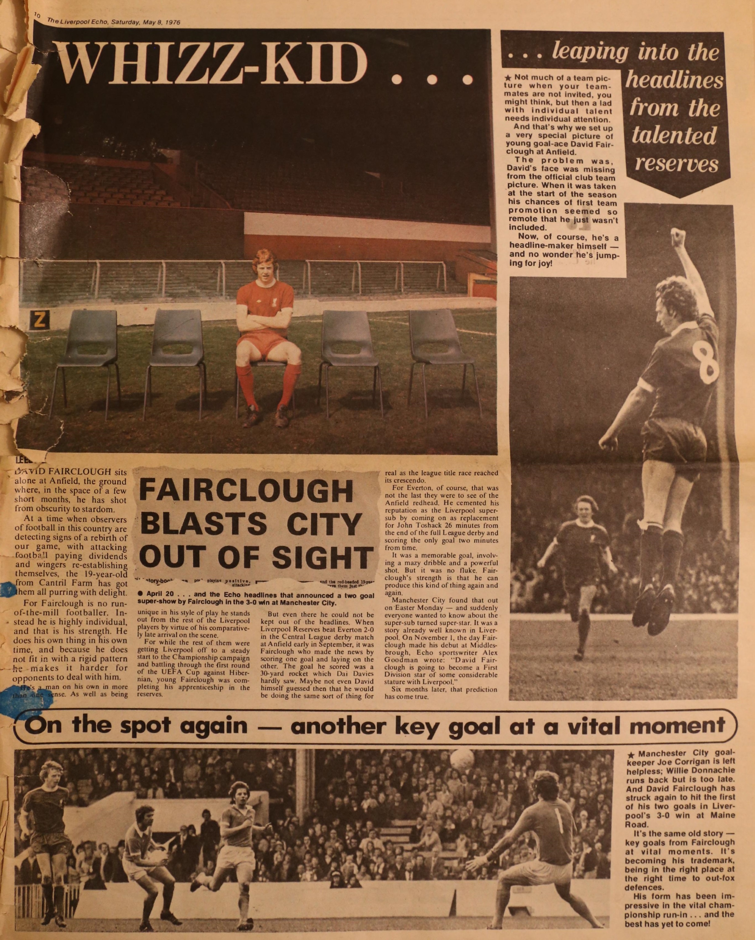 Liverpool career stats for David Fairclough - LFChistory - Stats galore ...