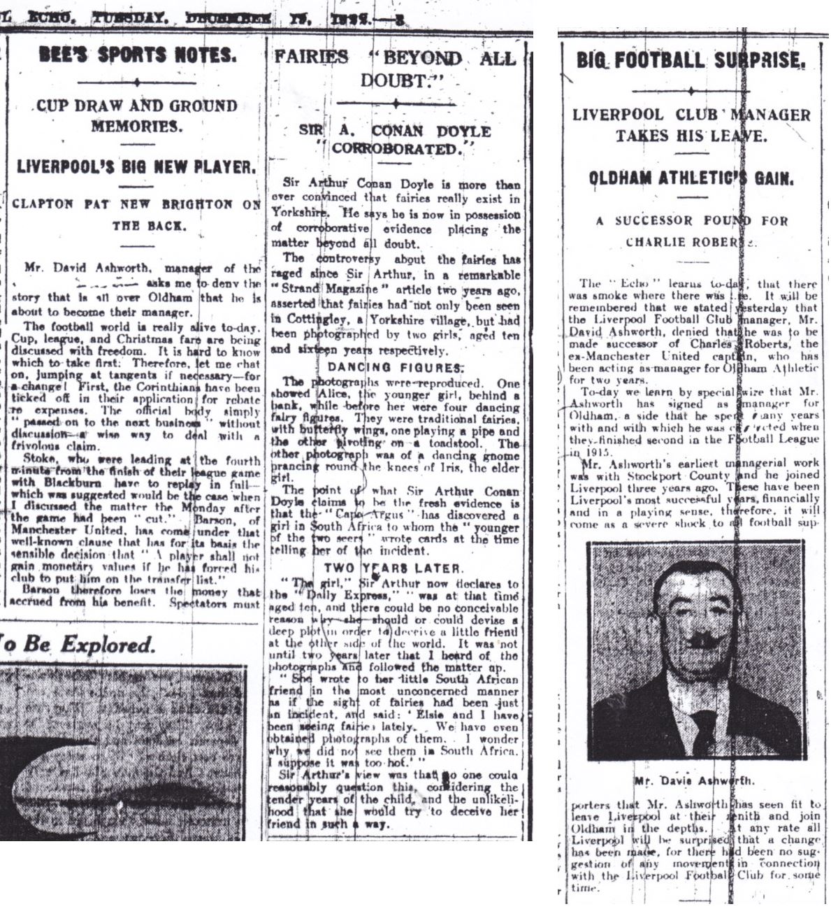 David Ashworth - LFChistory - Stats galore for Liverpool FC!