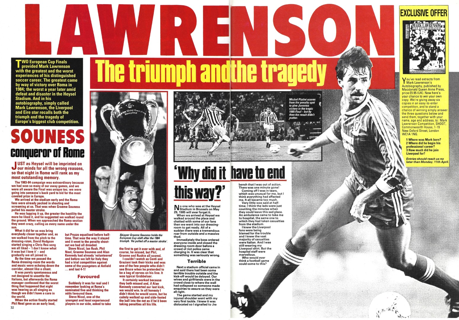 Liverpool career stats for Mark Lawrenson - LFChistory - Stats galore ...