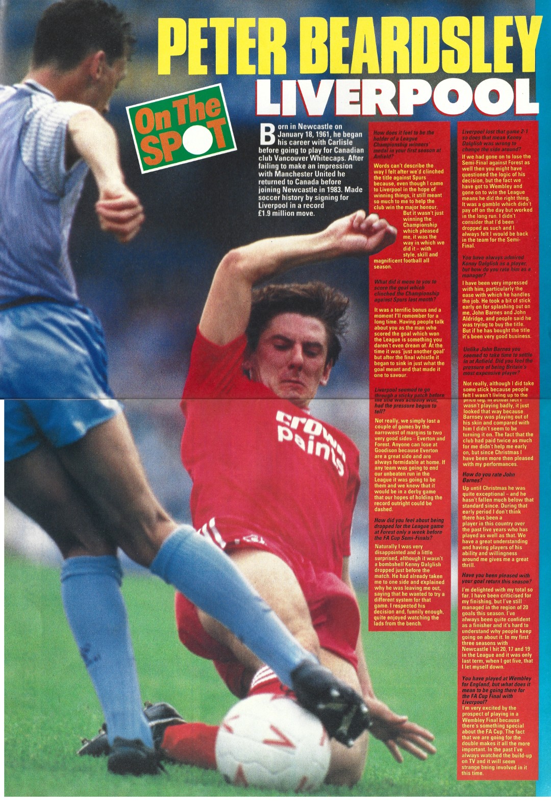 Liverpool career stats for Peter Beardsley - LFChistory - Stats galore ...