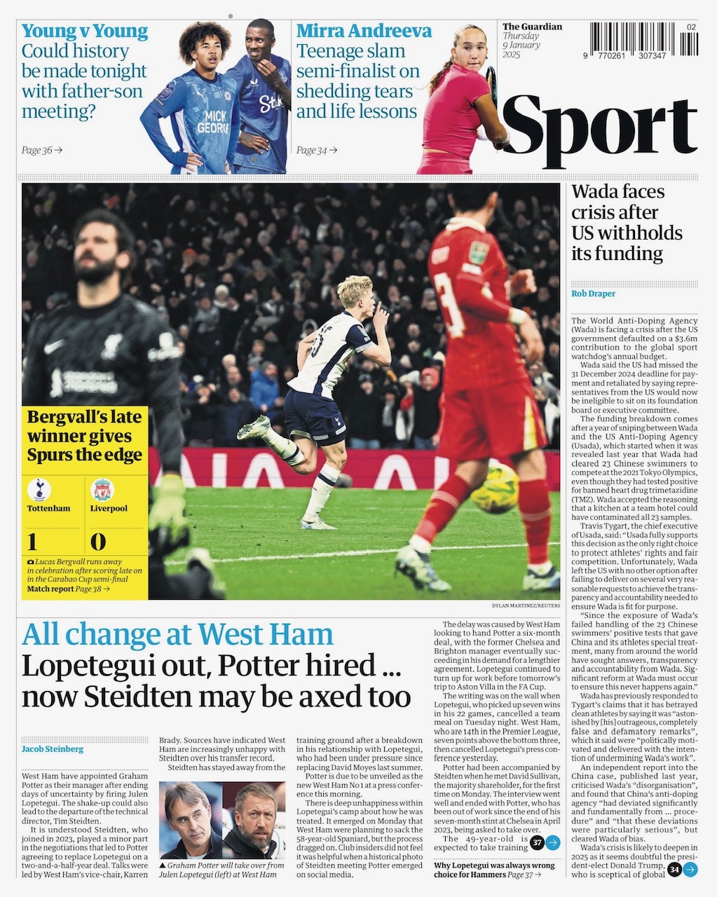 Matchdetails from Tottenham Hotspur - Liverpool played on Wednesday 8 ...