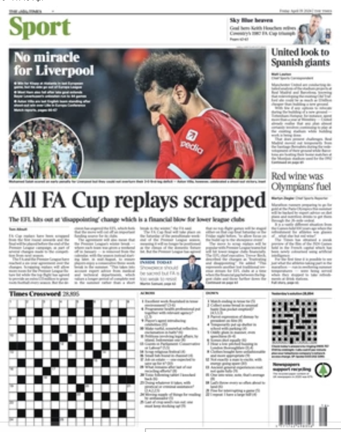 Matchdetails from Atalanta B.C. - Liverpool played on Thursday 18 April ...