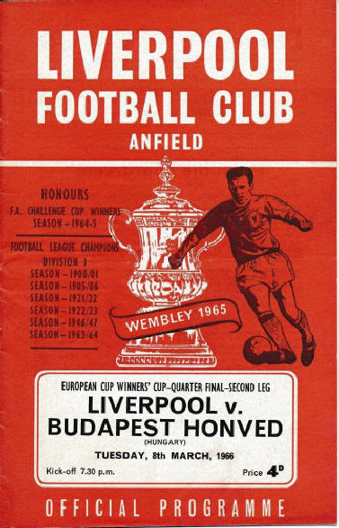 Honved 08 Mar 1966 - LFChistory.net