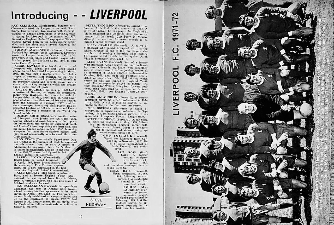 Leicester City 07 Aug 1971 - LFChistory.net