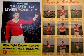 Salute to Liverpool FC - Liverpool Echo souvenir in 1962