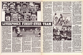 Liverpool's finest-ever team - 30 December 1978 Shoot!