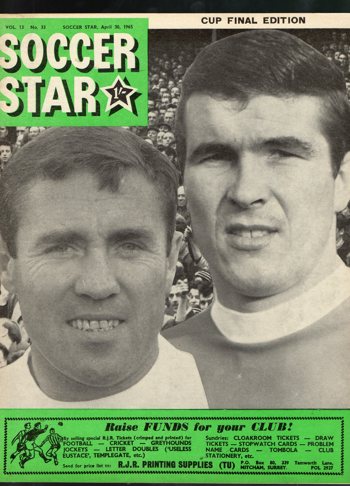 Big Ron on the cover of Soccerstar - 30 April 1965