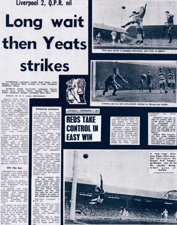 Long wait then Yeats strikes - Sept 1968